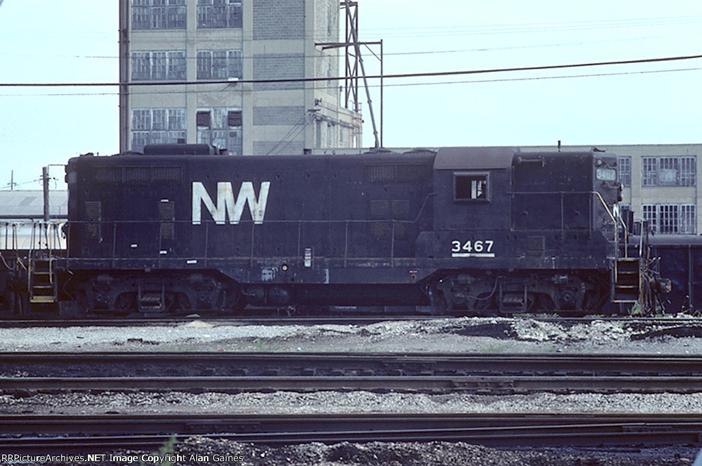 N&W GP7 3467